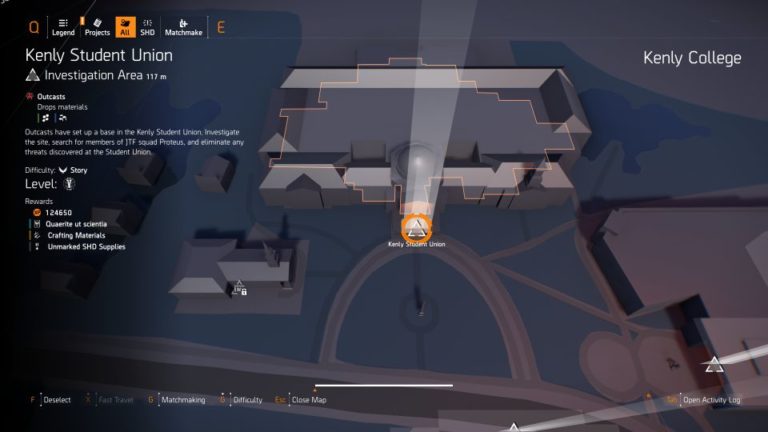 JTF Engineer (Kenly Student Union) - Division 2 Walkthrough