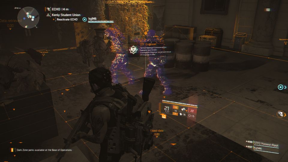 JTF Engineer (Kenly Student Union) - Division 2 Walkthrough