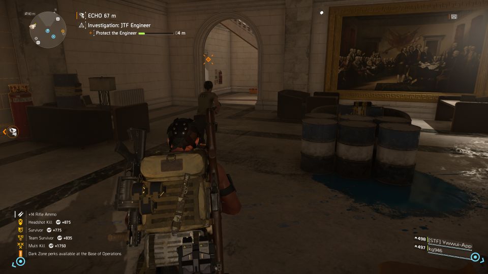 JTF Engineer (Kenly Student Union) - Division 2 Walkthrough