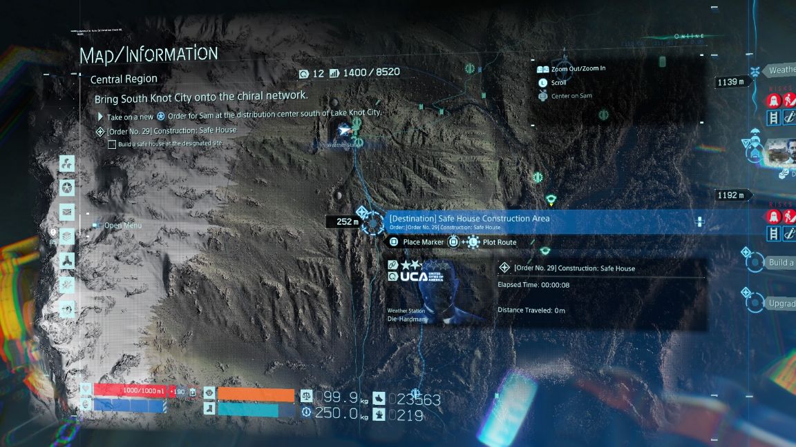 Death Stranding: Order 29 (Construction Safe House) Guide