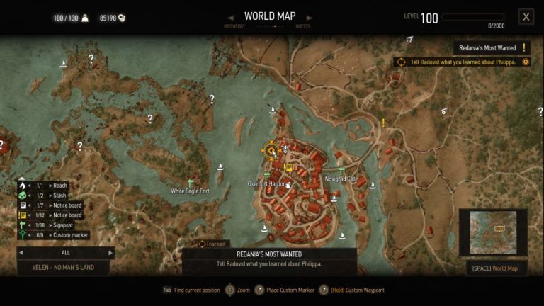 Redania's Most Wanted: Witcher 3 Walkthrough And Guide