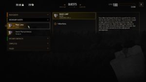 Magic Lamp: The Witcher 3 Walkthrough And Guide