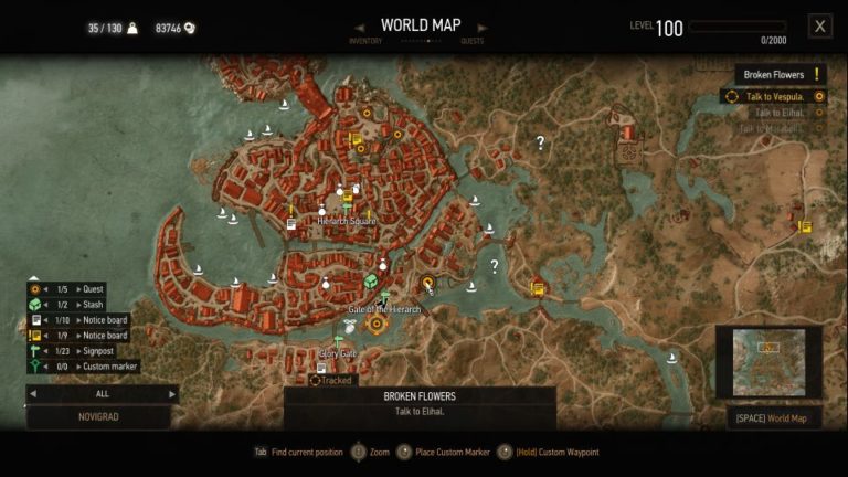 Broken Flowers: The Witcher 3 Walkthrough And Guide