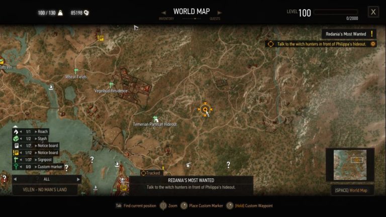 Redania's Most Wanted: Witcher 3 Walkthrough And Guide