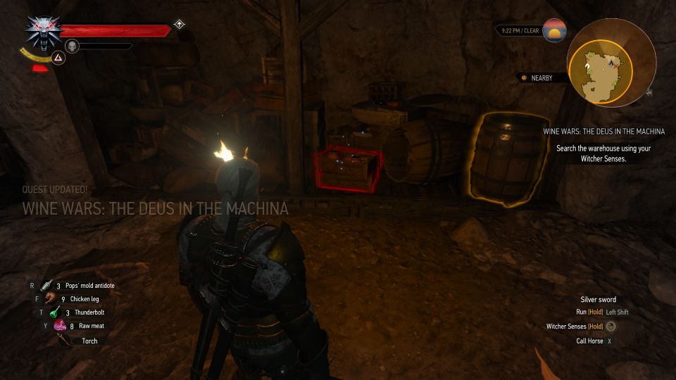 Wine Wars: The Deus In The Machina - Witcher 3 Walkthrough