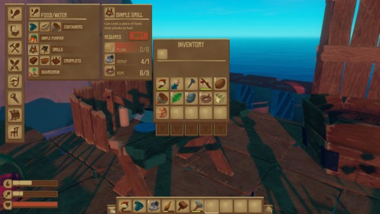 How To Cook And Eat Food - Raft Game