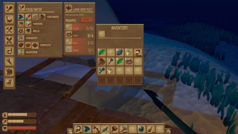 How To Grow Food, Flowers And Trees - Raft Guide