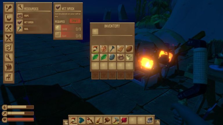 How To Get Dry Brick - Raft Game