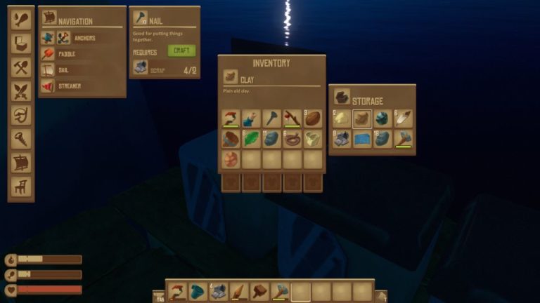 How To Find Sand And Clay - Raft Game
