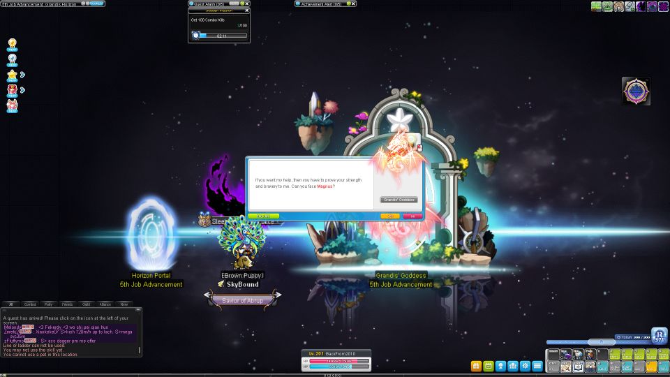 MapleStory - 5th Job Quest Advancement Guide And Walkthrough