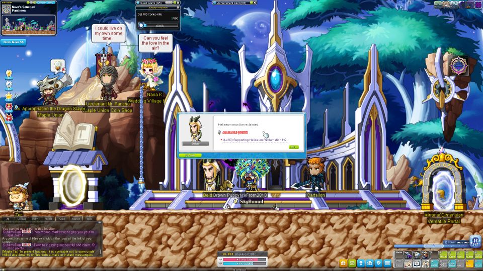 MapleStory - 5th Job Quest Advancement Guide And Walkthrough