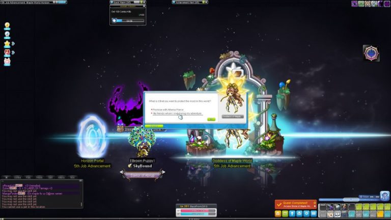 MapleStory - 5th Job Quest Advancement Guide And Walkthrough