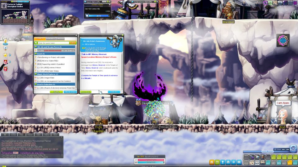 MapleStory - 5th Job Quest Advancement Guide And Walkthrough