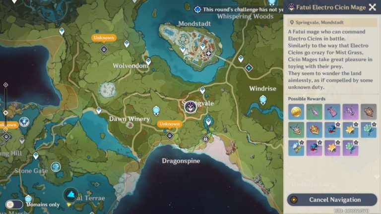 Genshin Impact: How To Find Electro Cicin Mage (Location)
