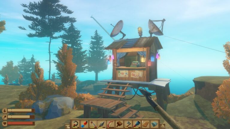 Raft: How To Get Trade Coin And Trash Cube For The Trading Post