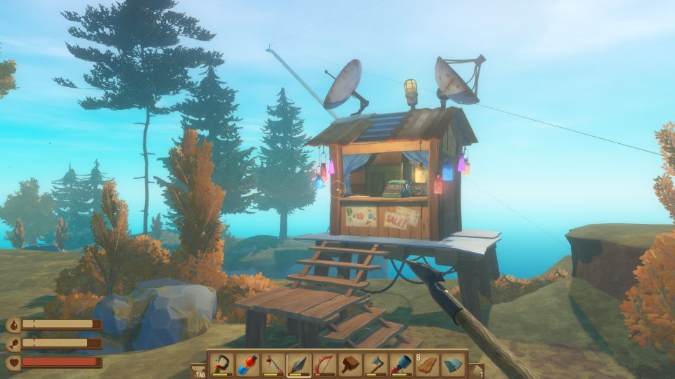 Raft: How To Get Trade Coin And Trash Cube For The Trading Post