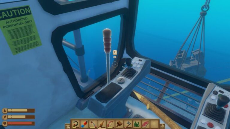 Raft: How To Find The Crane Key To Drop The Concrete (Location)