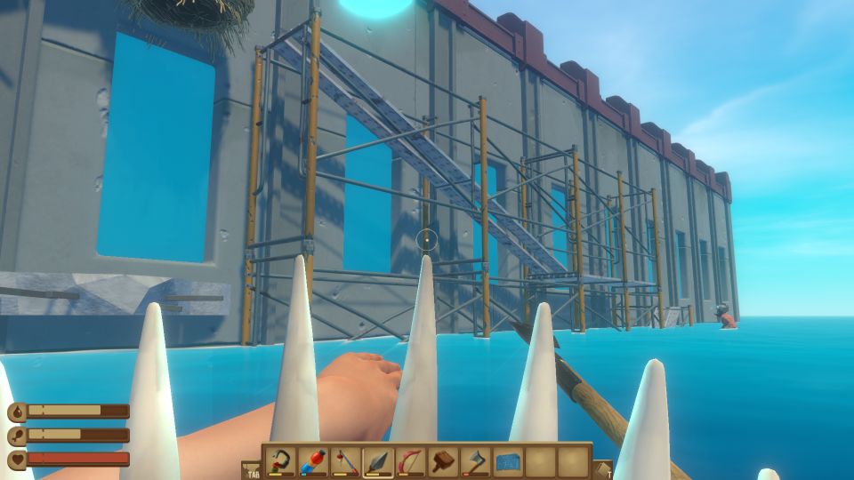 Raft: How To Find The Crane Key To Drop The Concrete (Location)