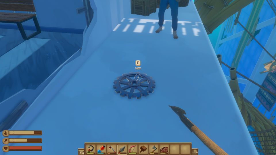 Raft: How To Get The Cogwheel For The Elevator (Puzzle Guide)