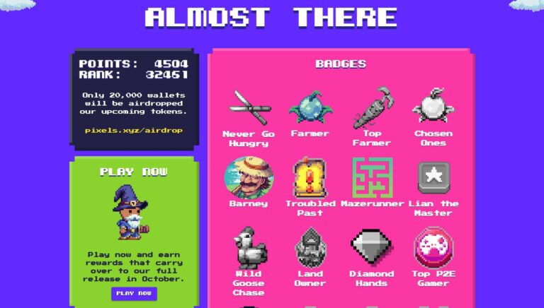 How To Get More Points To Reach Rank 20K For Pixels Airdrop