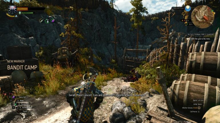 The Witcher 3: In The Eternal Fire's Shadow Walkthrough