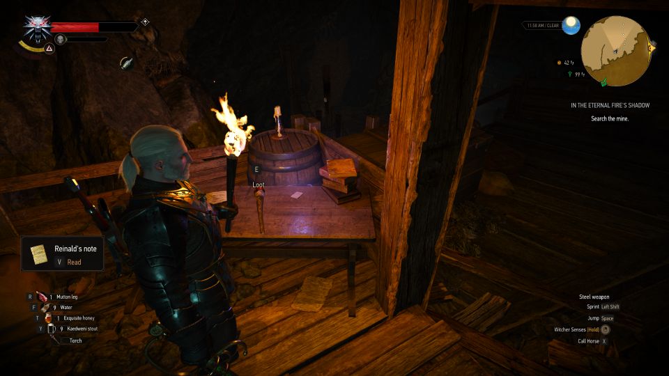 The Witcher 3: In The Eternal Fire's Shadow Walkthrough