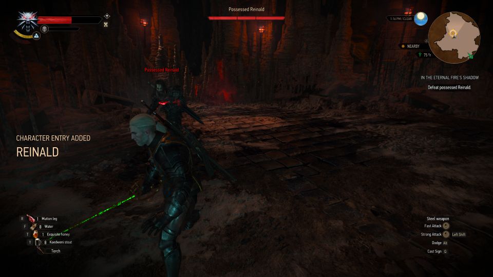 The Witcher 3: In The Eternal Fire's Shadow Walkthrough