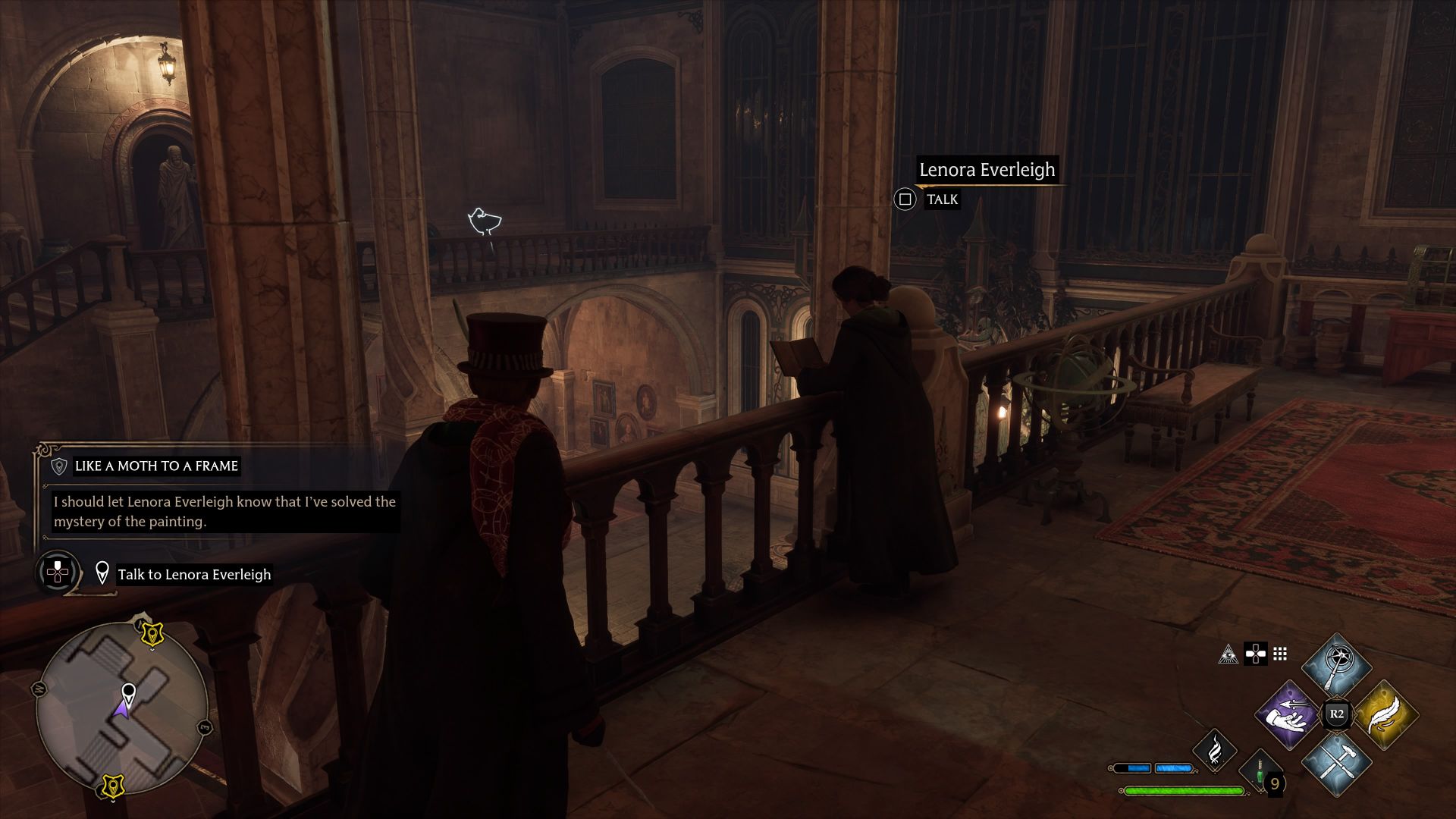 Hogwarts Legacy: Like A Moth To A Frame Walkthrough