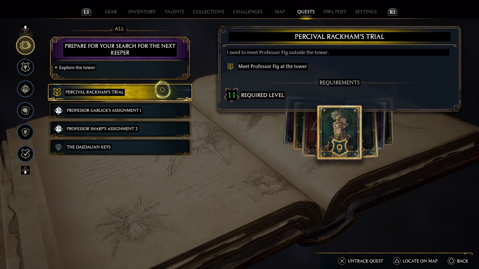 Hogwarts Legacy: Percival Rackham's Trial Walkthrough & Guide