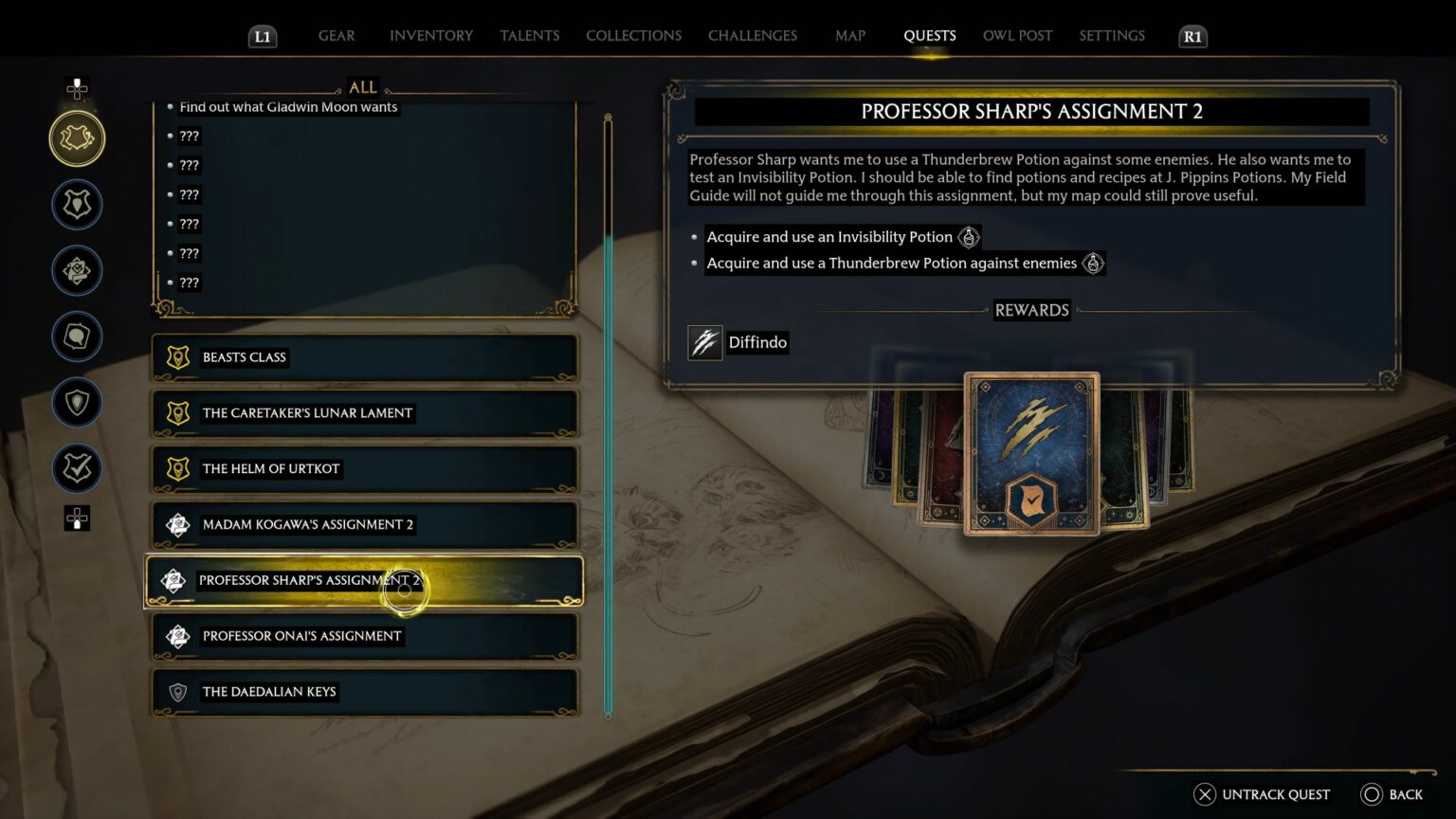 Hogwarts Legacy: Professor Sharp's Assignment 2 Walkthrough