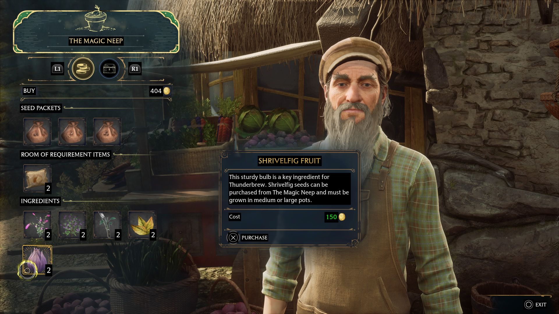 Hogwarts Legacy: Where To Find Shrivelfig Fruit (Location)