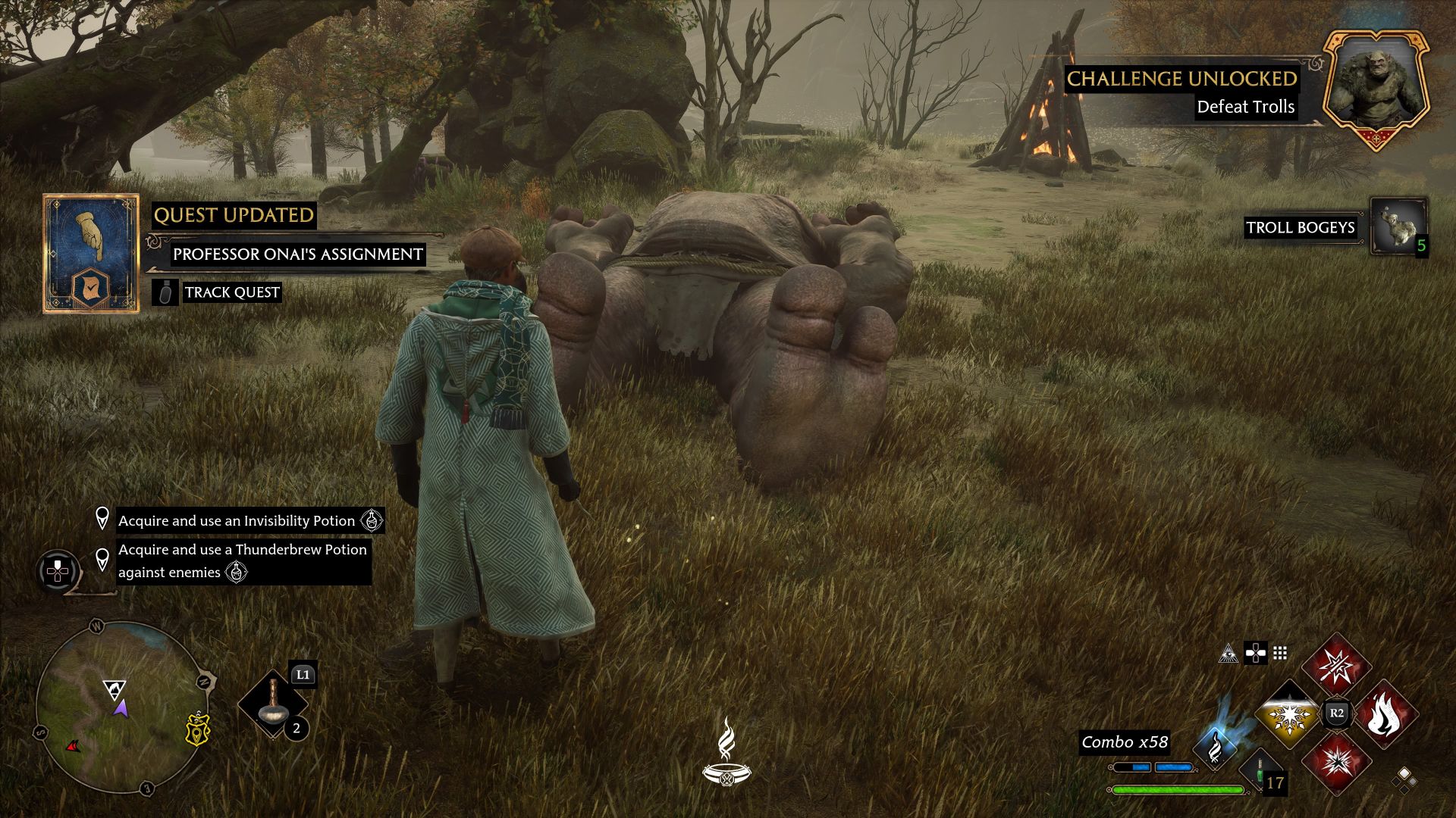 Hogwarts Legacy: How To Find Troll Bogeys (Location)