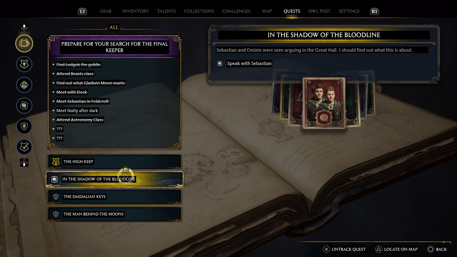 Hogwarts Legacy: In The Shadow Of The Bloodline Walkthrough
