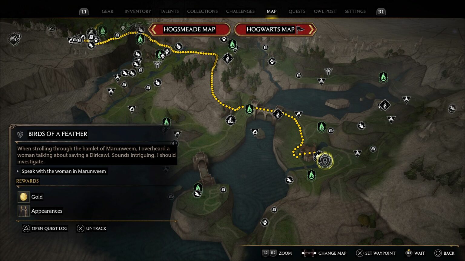 Hogwarts Legacy: Birds Of A Feather Walkthrough