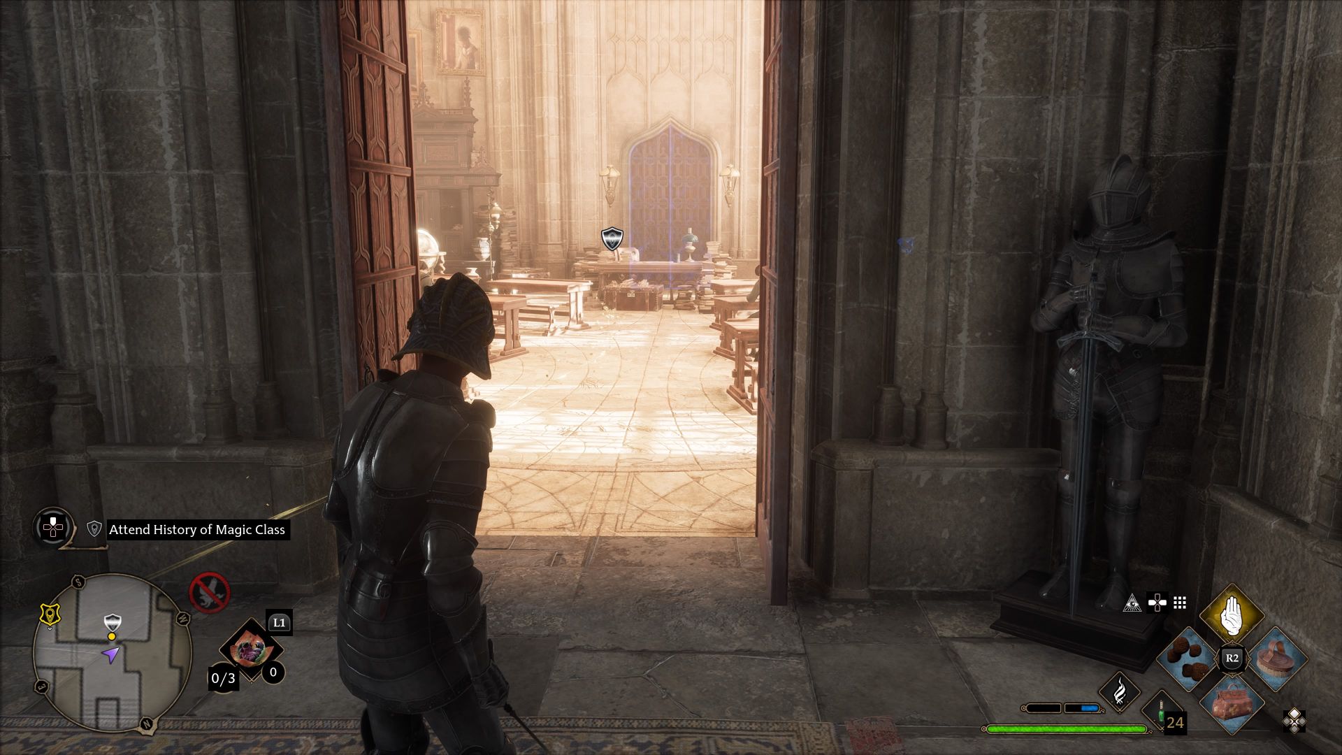 Hogwarts Legacy: History Of Magic Class Walkthrough