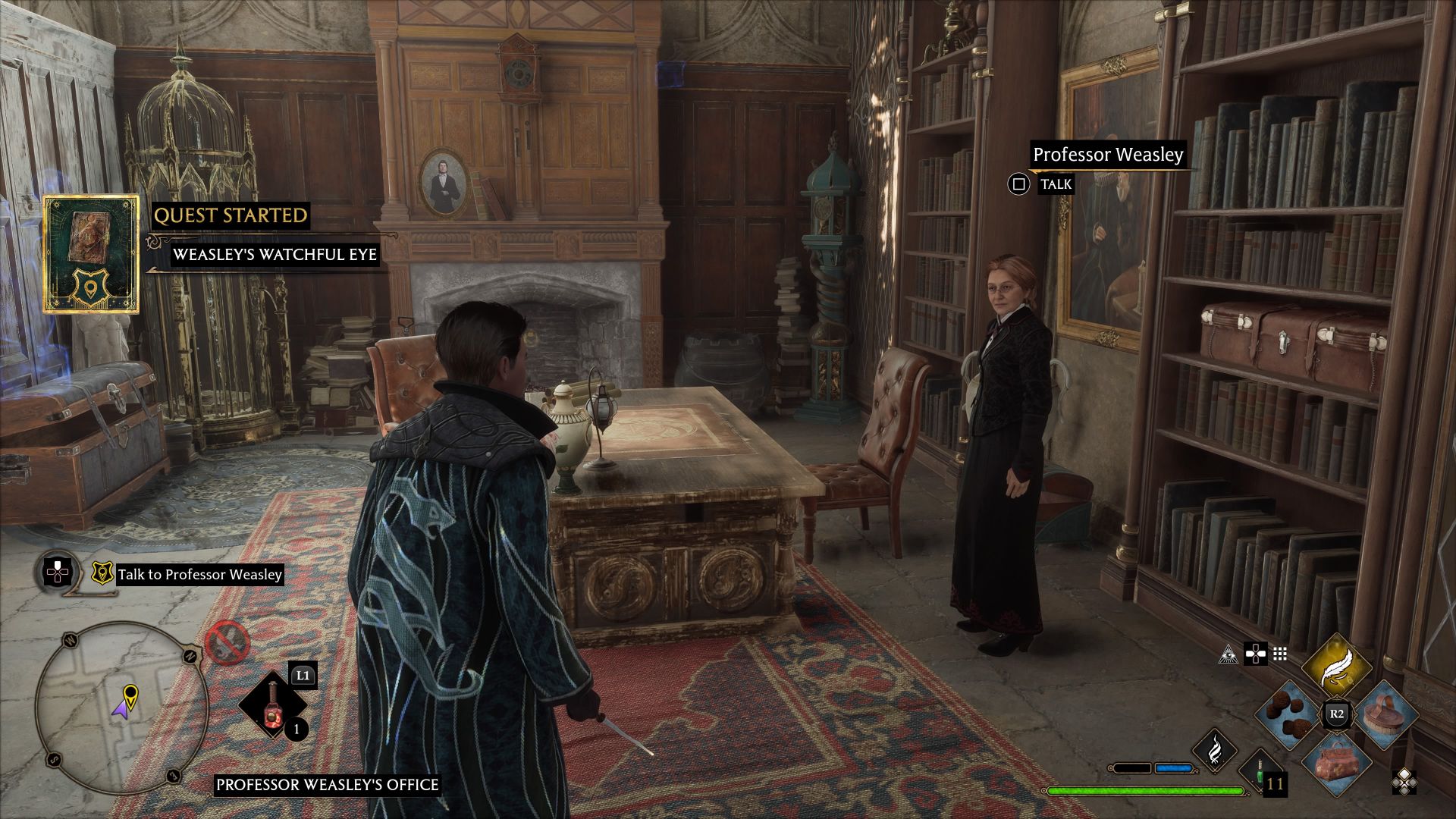 Hogwarts Legacy: Weasley's Watchful Eye Walkthrough