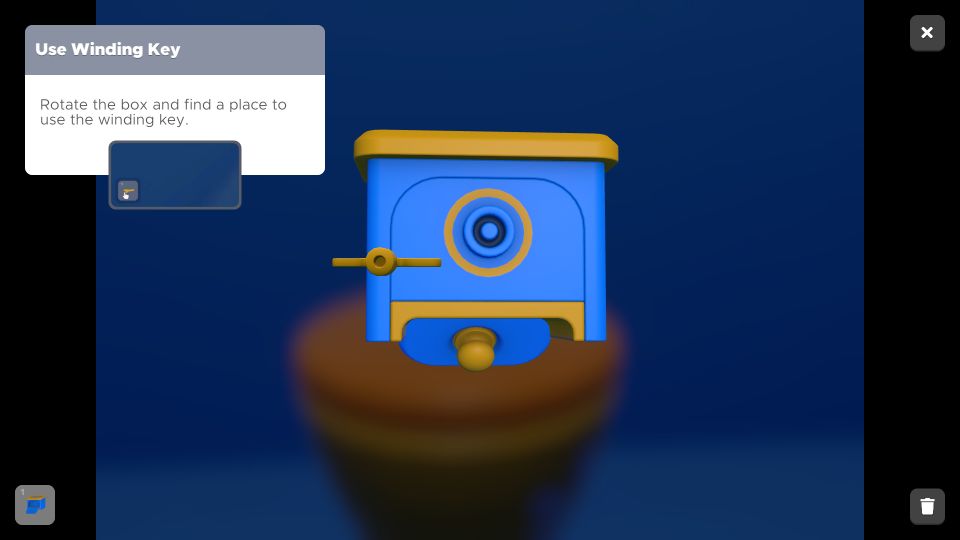 Escape Simulator: How To Use The Winding Key In The Tutorial