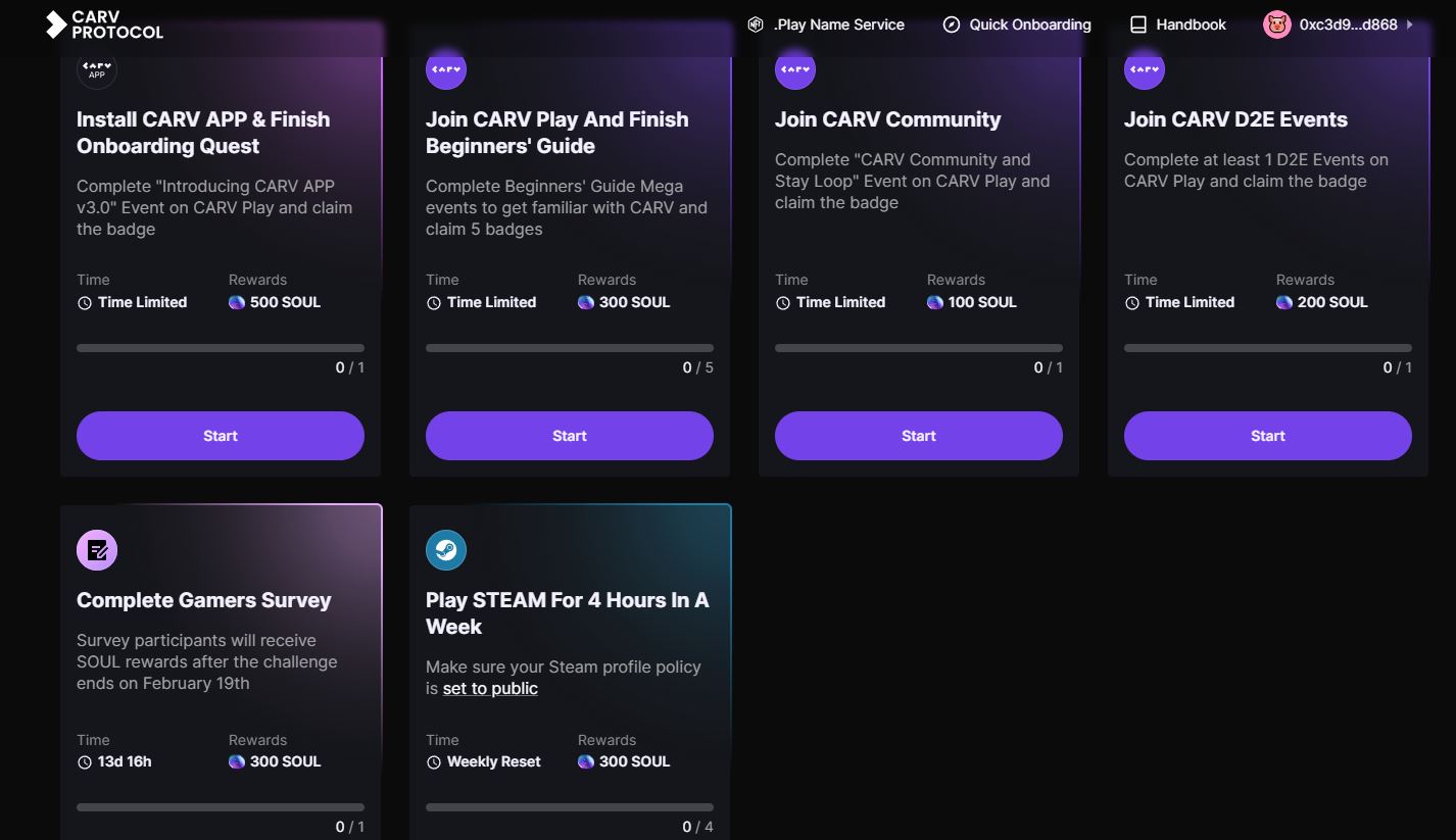 Carv Protocol Airdrop Guide: How To Earn Rewards Carv Protocol Airdrop Guide: How To Earn Rewards